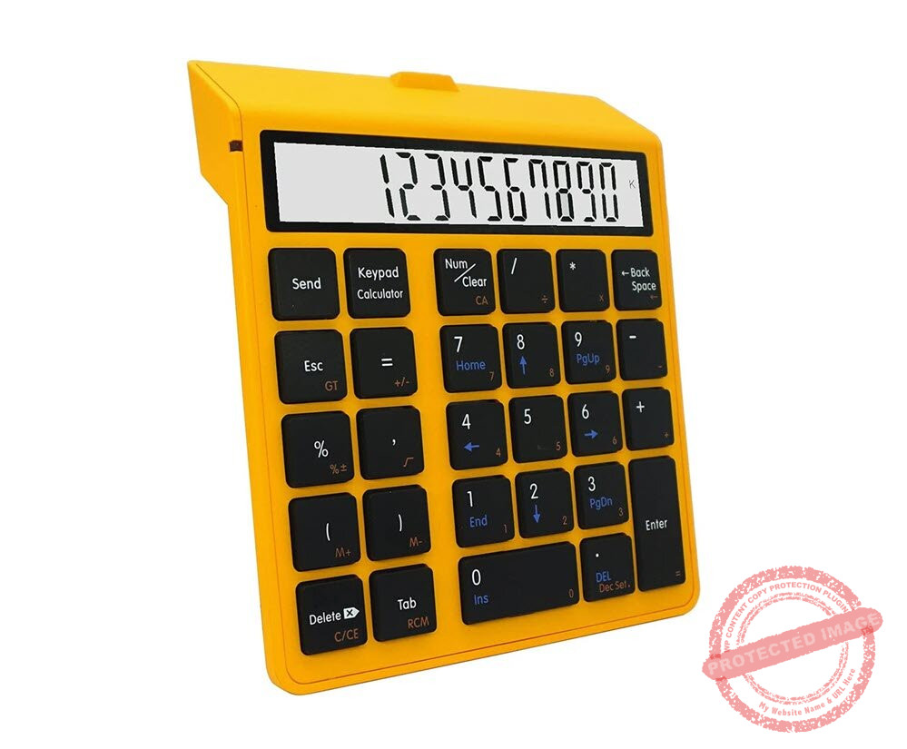 Smart 2 in 1 Numeric Keypad And Calculator Design Reviews